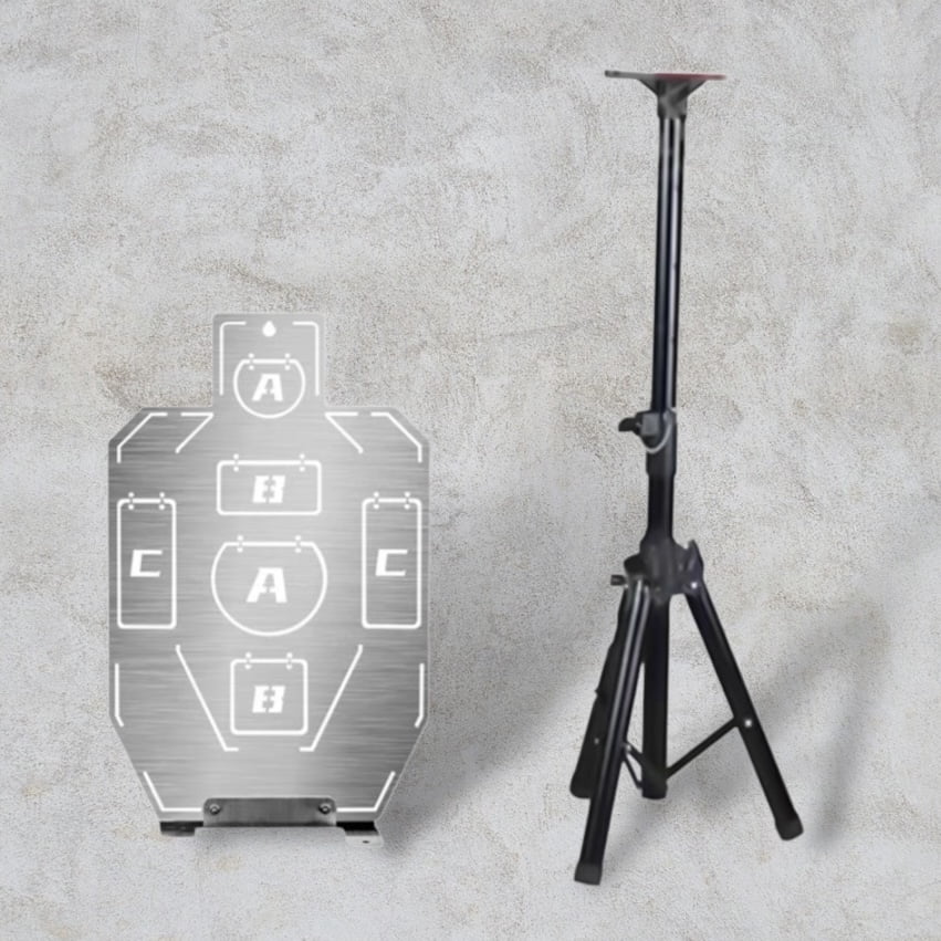 Stainless Steel Shooting Target with Stand - SG Blast Tech: Singapore ...